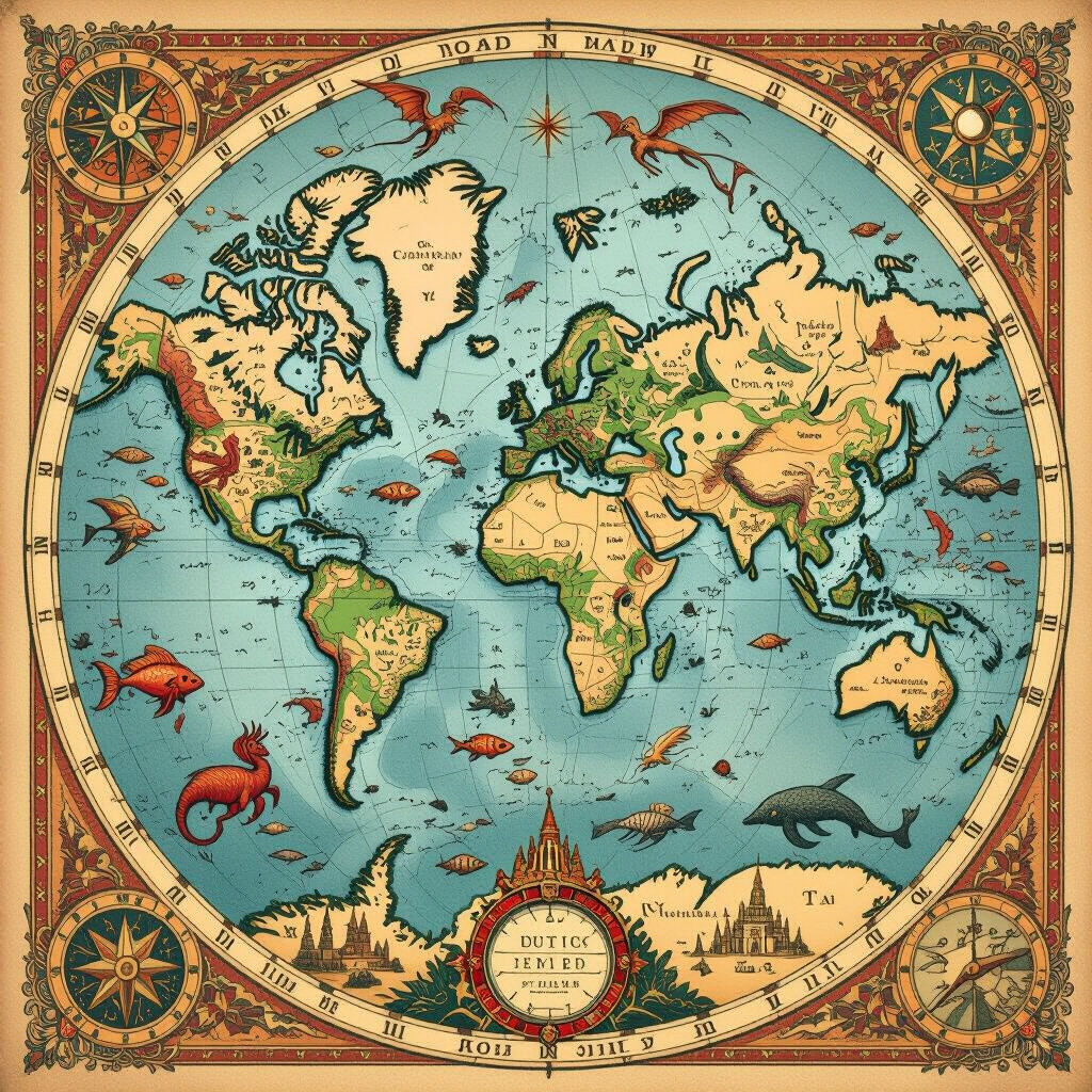 A Picture Of A Map - Create Your Own AI Maps