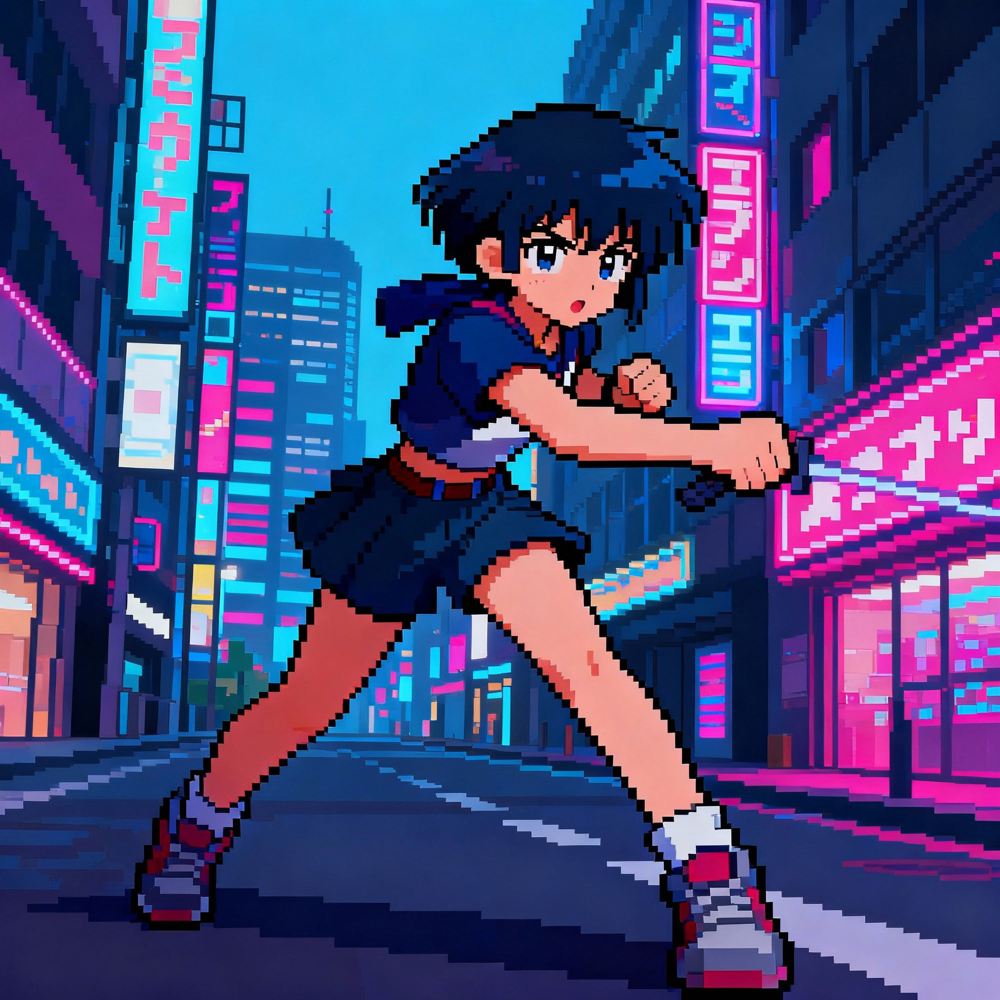 Anime Pixel Art - Create Your Own With AI