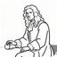 Isaac Newton Easy Drawing - AI Art Gallery