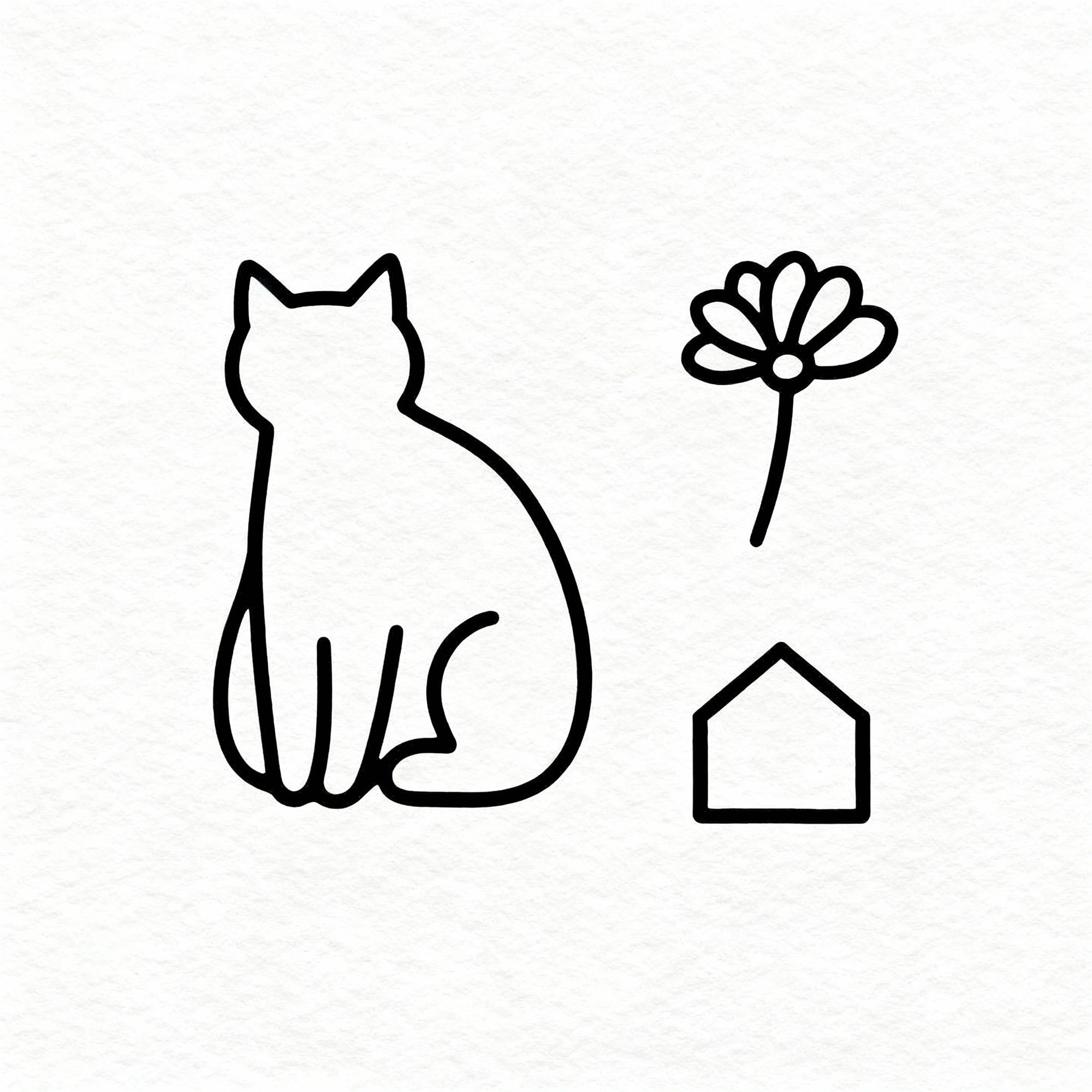 Small Simple Drawings Gallery - AI Art