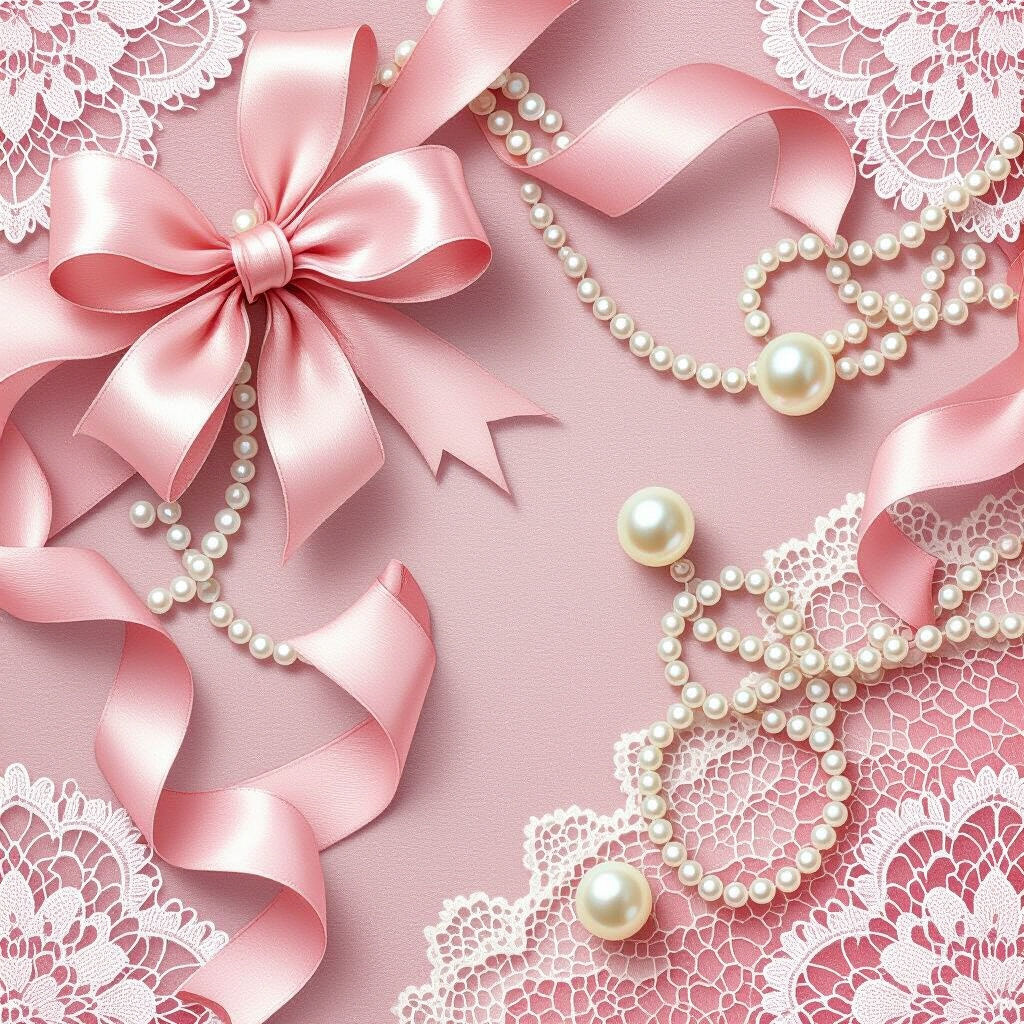 Pink Coquette Wallpaper - Aesthetic AI Designs