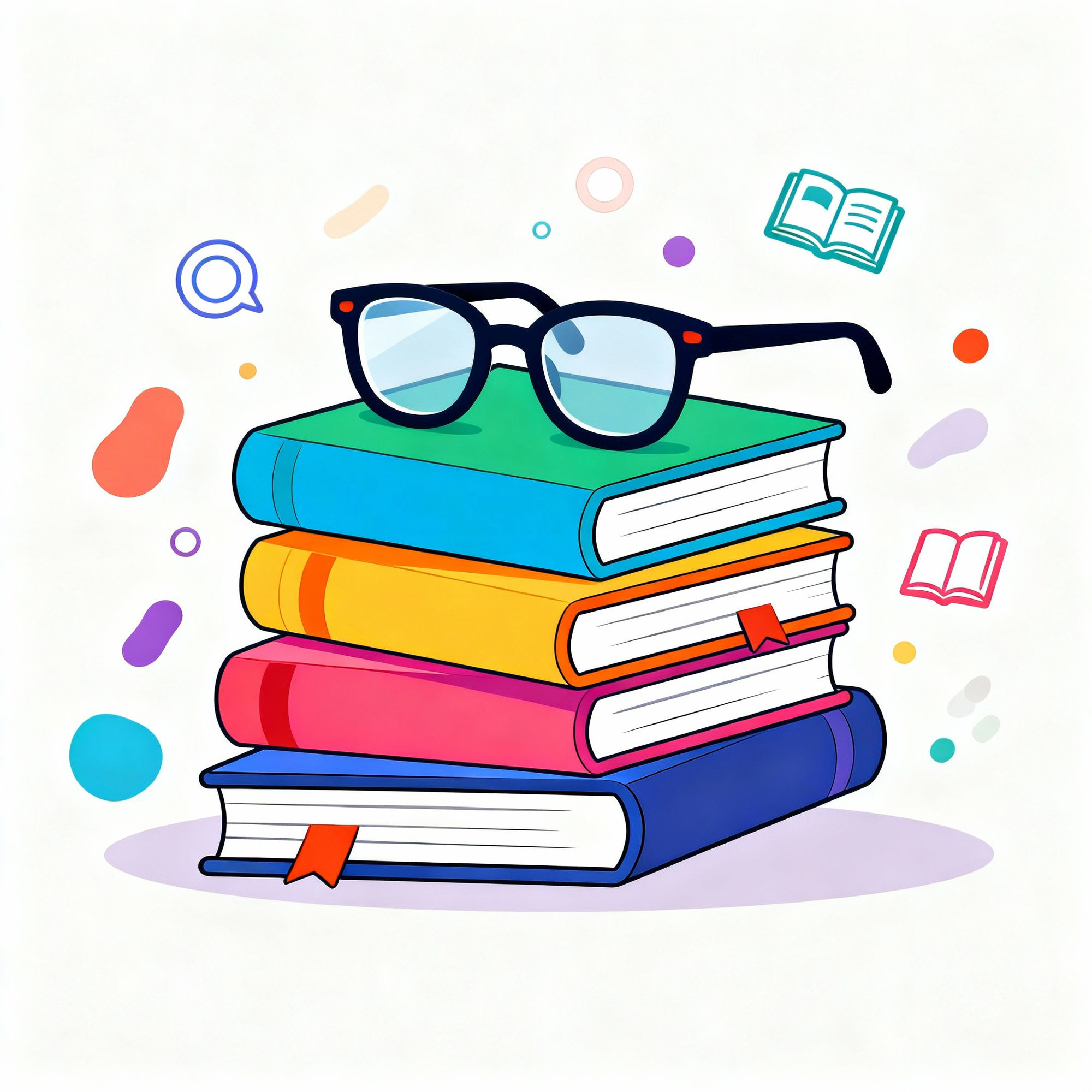 Reading Clip Art - AI Generated Graphics