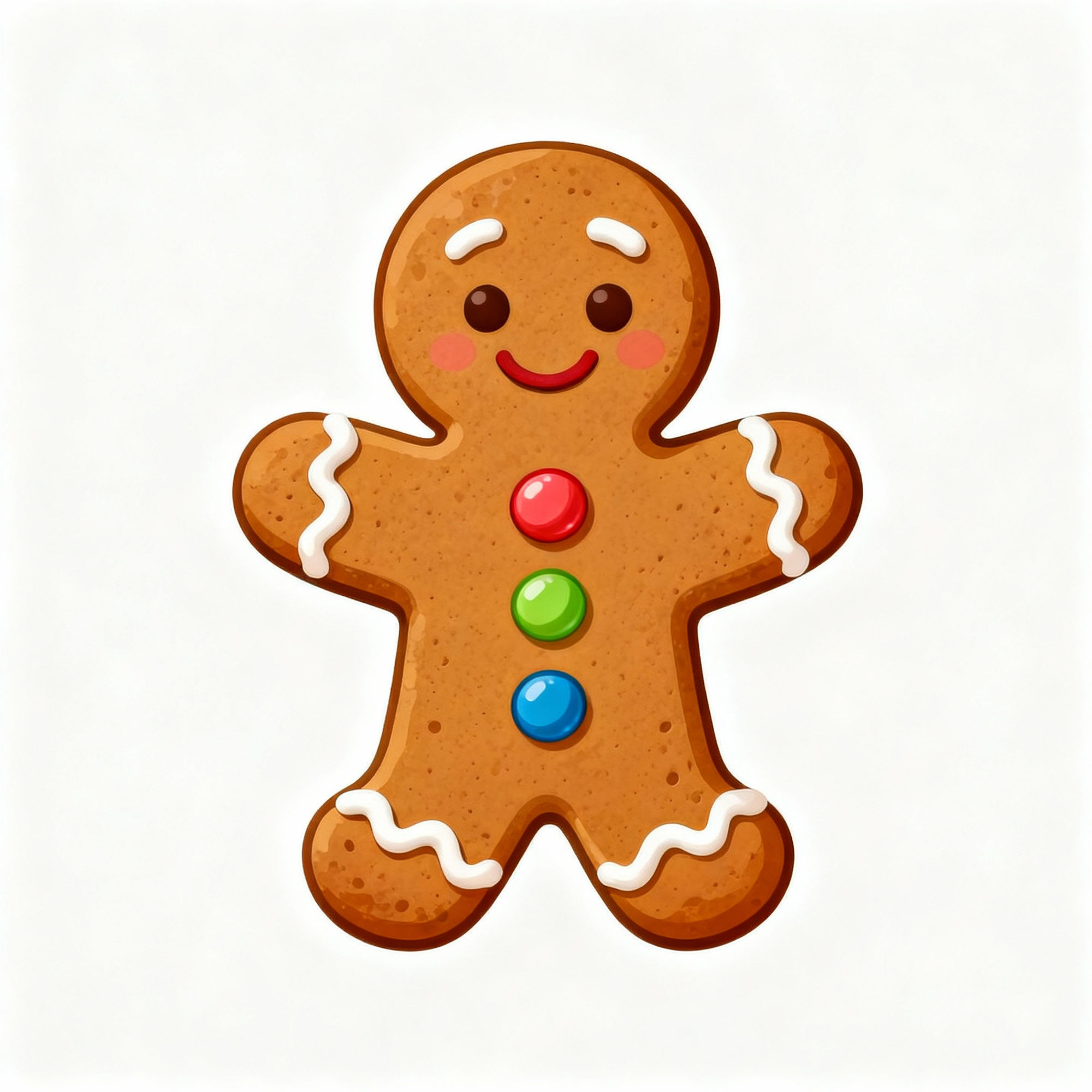 Easy Gingerbread Drawing - Create Cute Gingerbread Art With AI