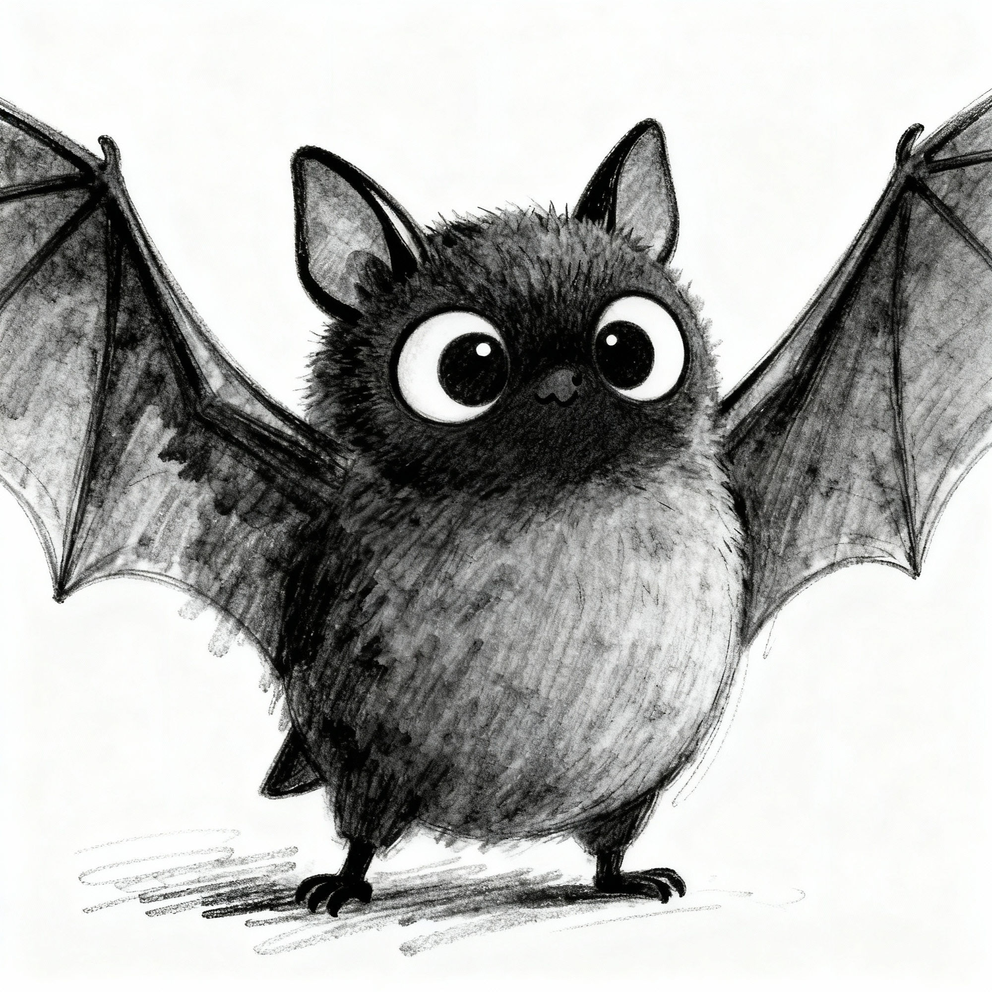 Easy Simple Bat Drawing Gallery - Create Your Own