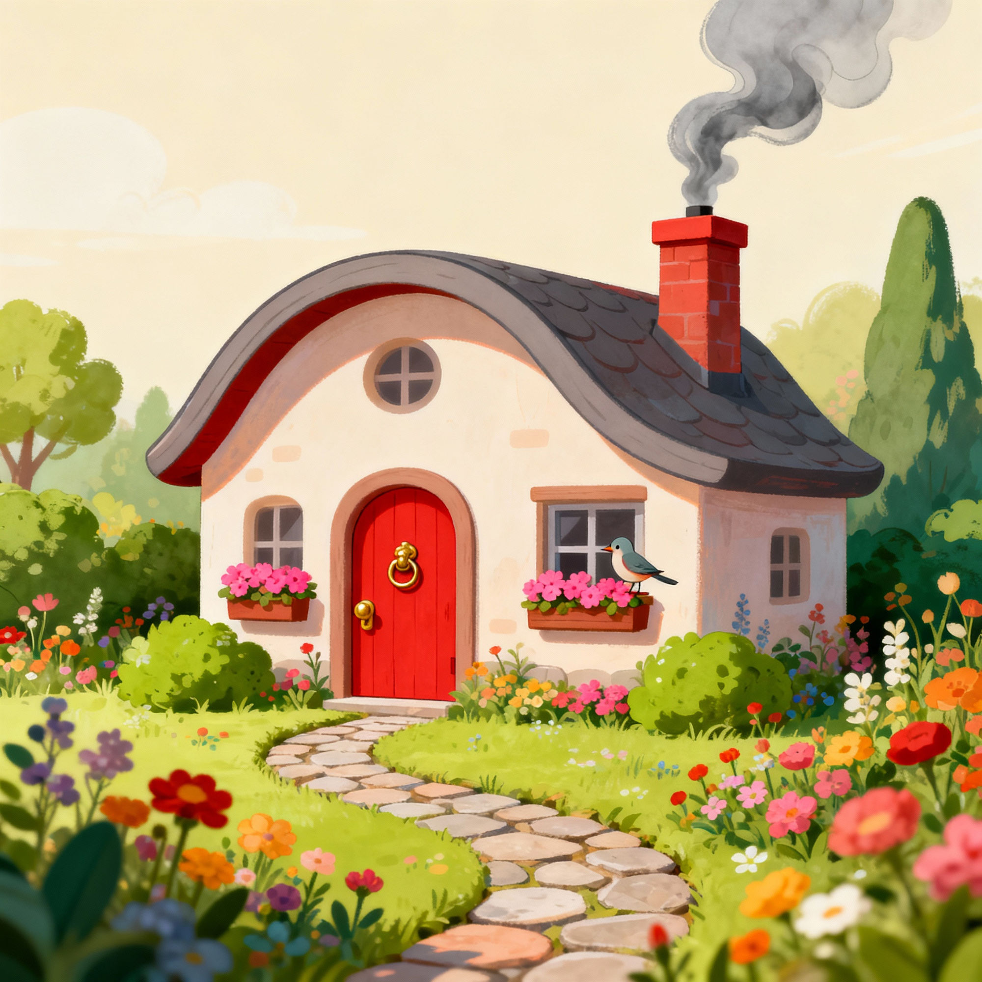 Cartoon House Drawings - AI Art Generator