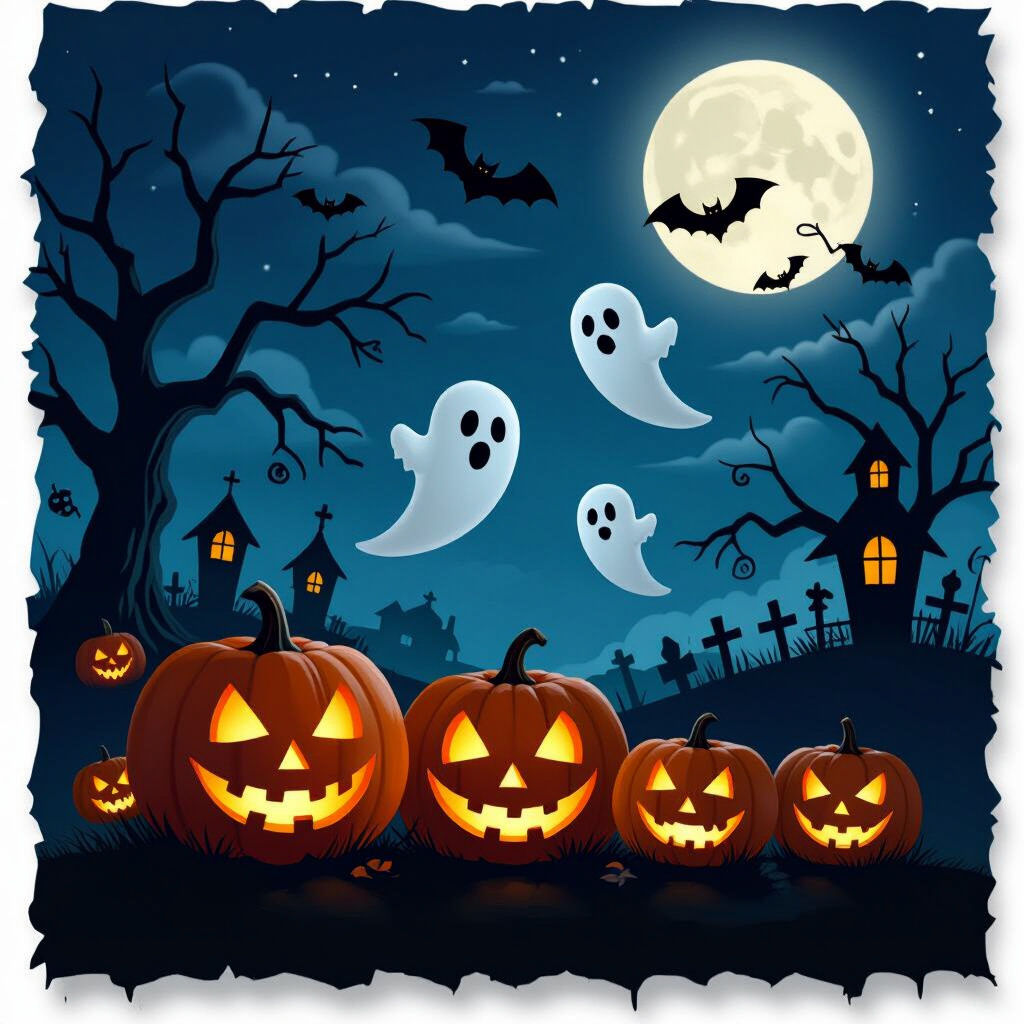 Halloween Laptop Wallpaper - Create Spooky Designs With AI
