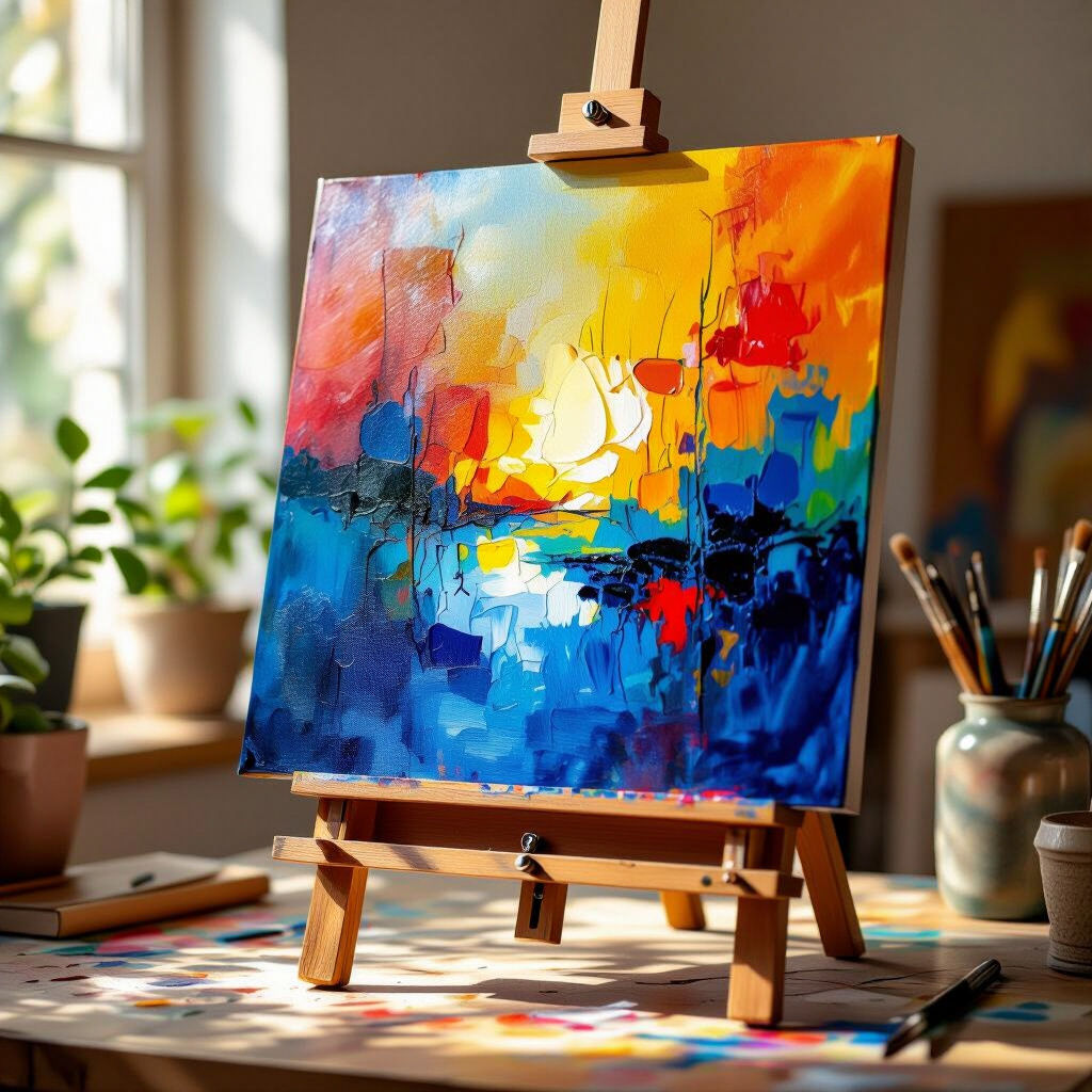 Art Easel Stand Inspiration - Create Yours With AI