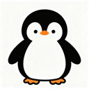 Penguin Directed Drawing - AI Art Generator