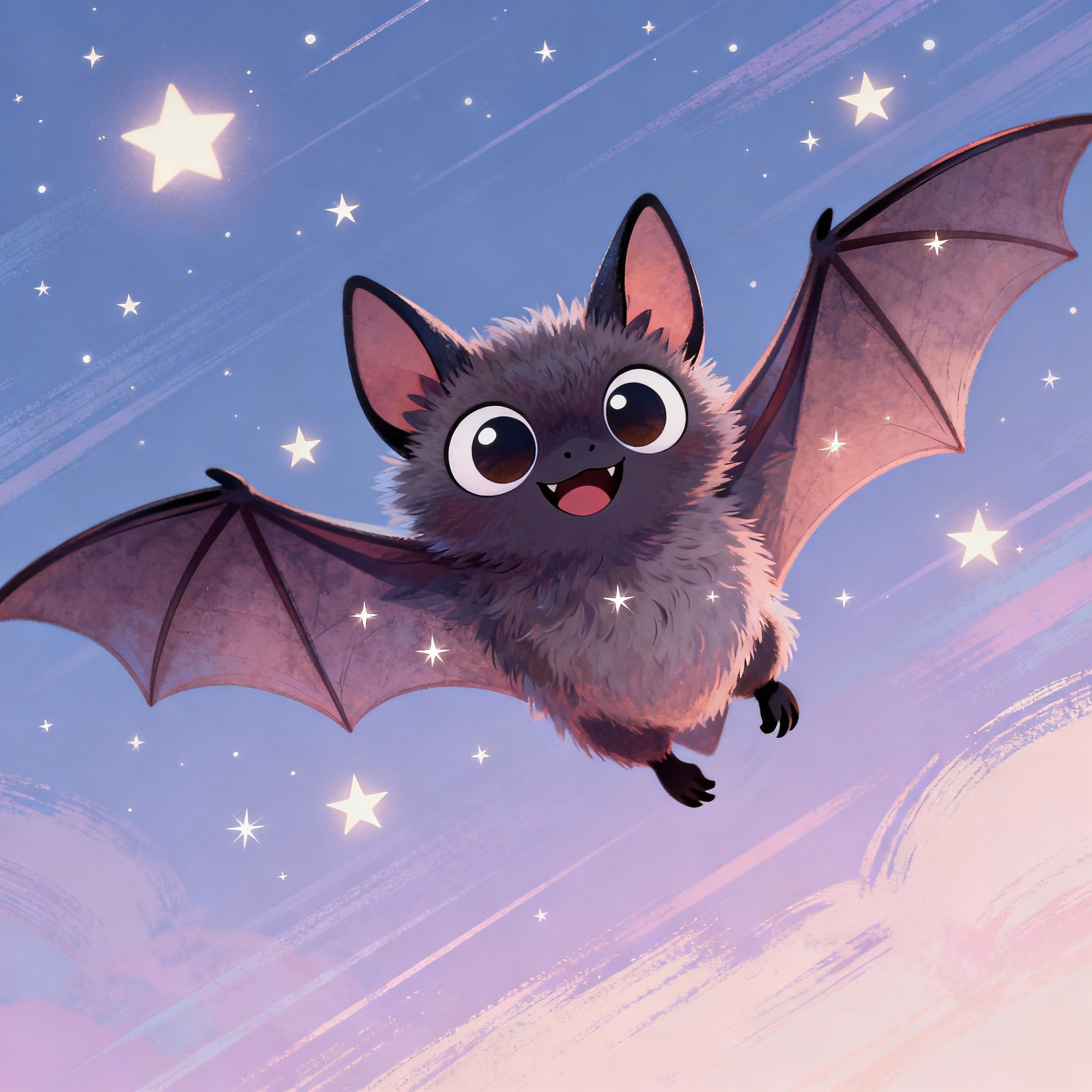 Cartoon Bat Drawings - AI Generated Art