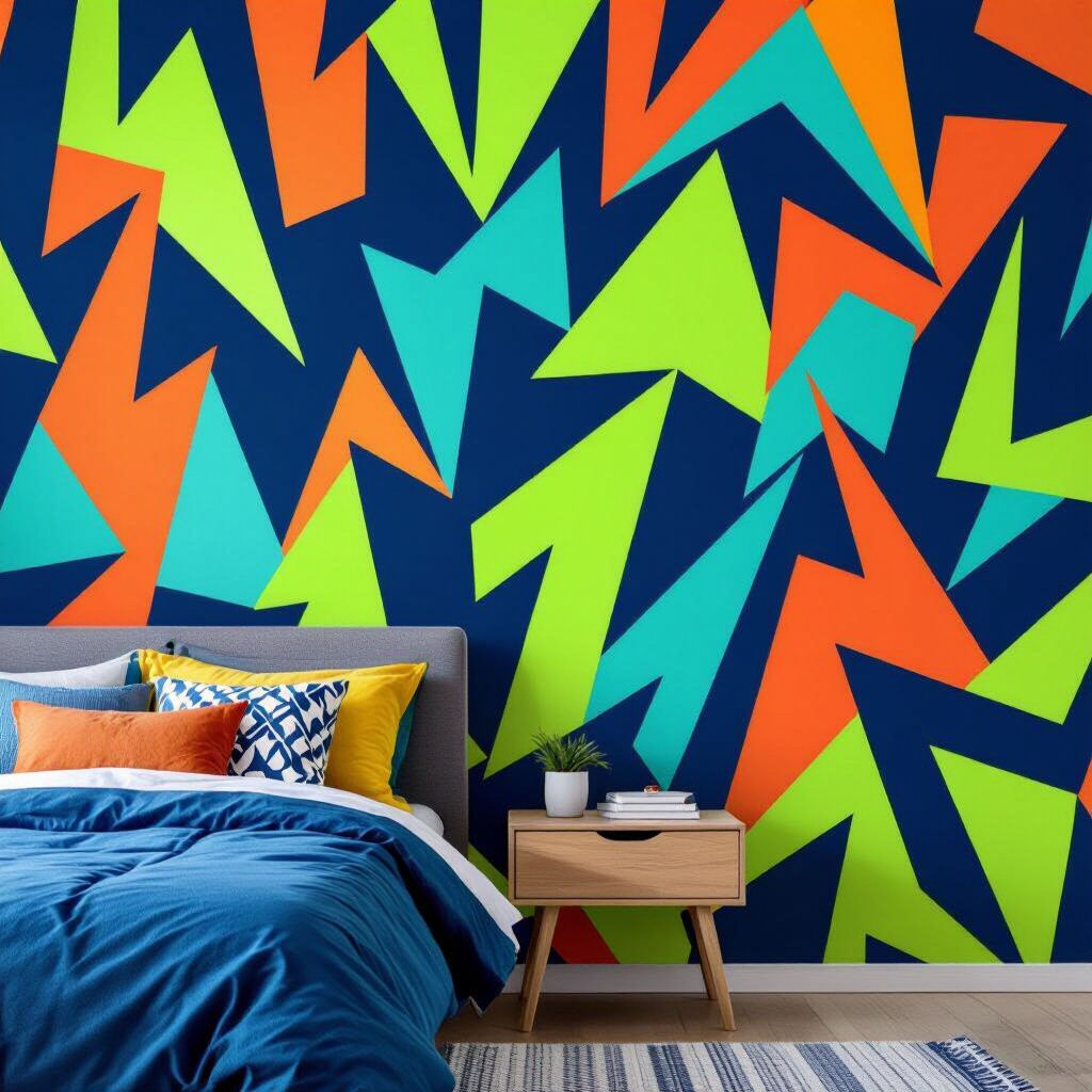 Teen Boy Wall Art - AI Generated Designs