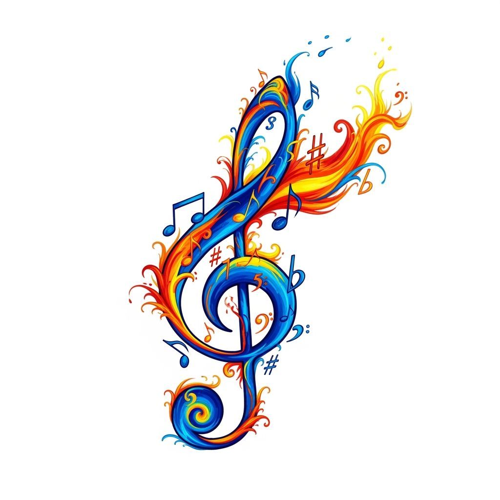 Music Note Drawings Gallery - Create Unique Art