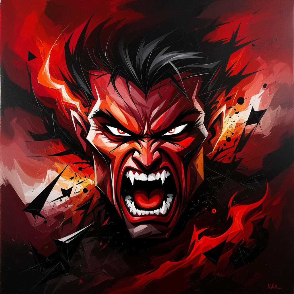 Angry Pictures - AI Art Gallery | Nightcafe Creator