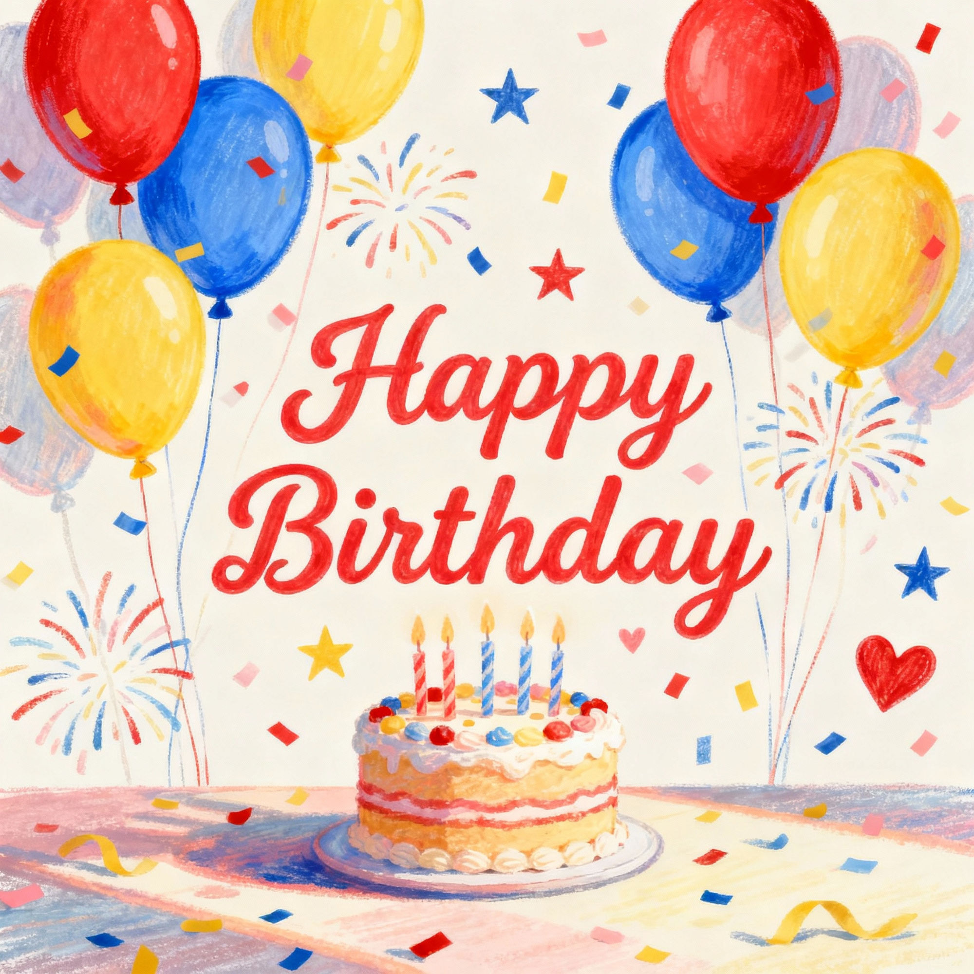 Happy Birthday Free Clip Art - Create Your Own!