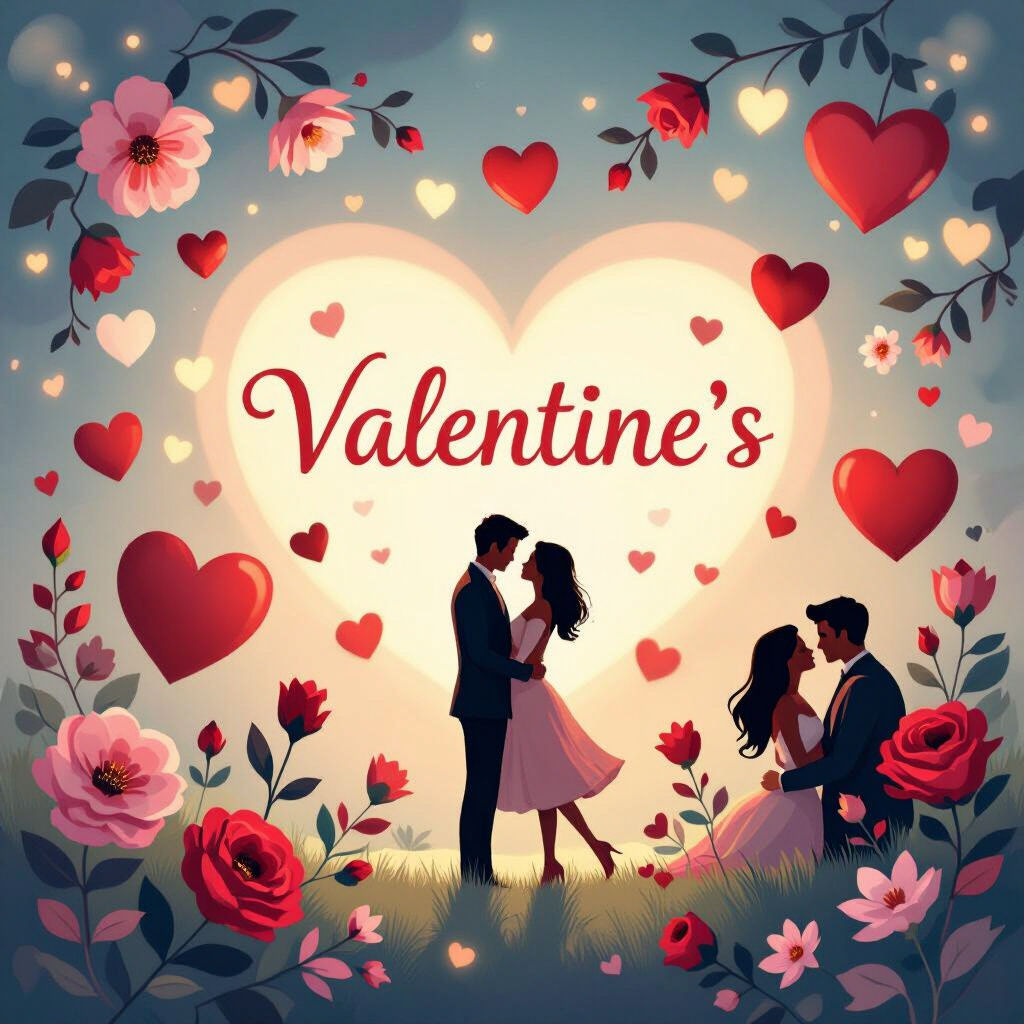 Happy Valentine Day Images - AI Art Generator