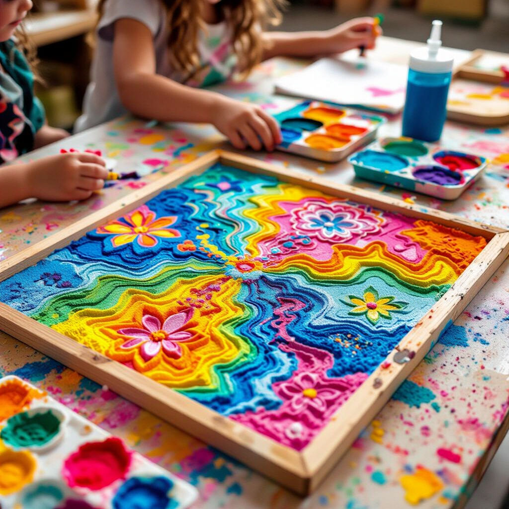 Salt Art For Kids - Fun & Easy AI Creations