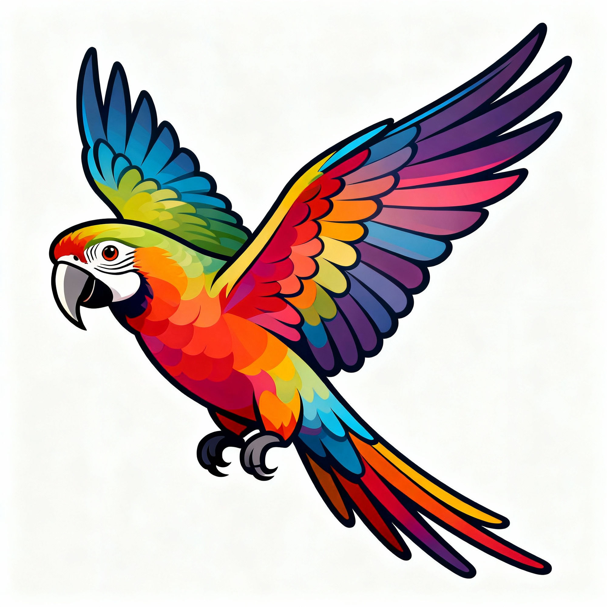 Parrot Clip Art - Create Your Own With AI
