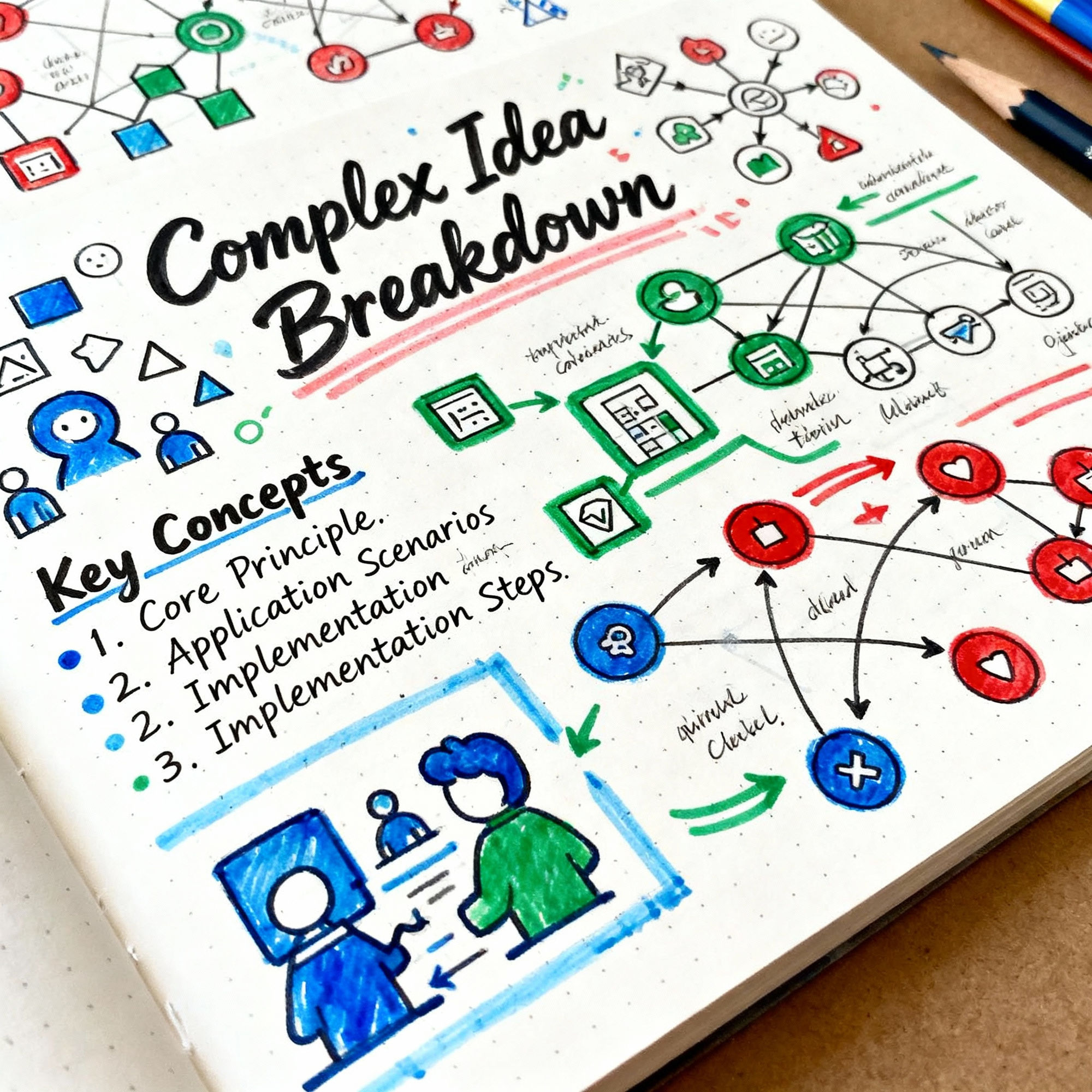 Sketch Note Art - AI Generated Ideas & Inspiration