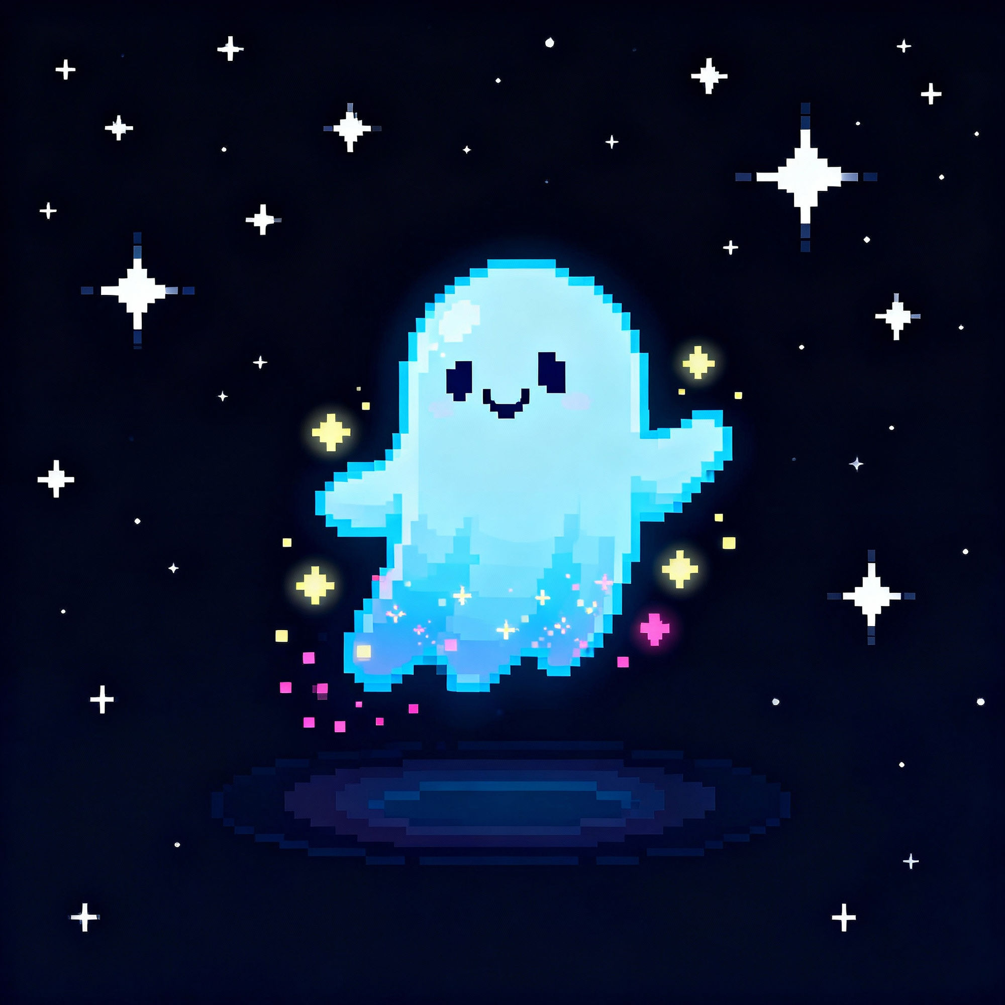 Ghost Pixel Art - Create Ethereal Pixel Art With AI