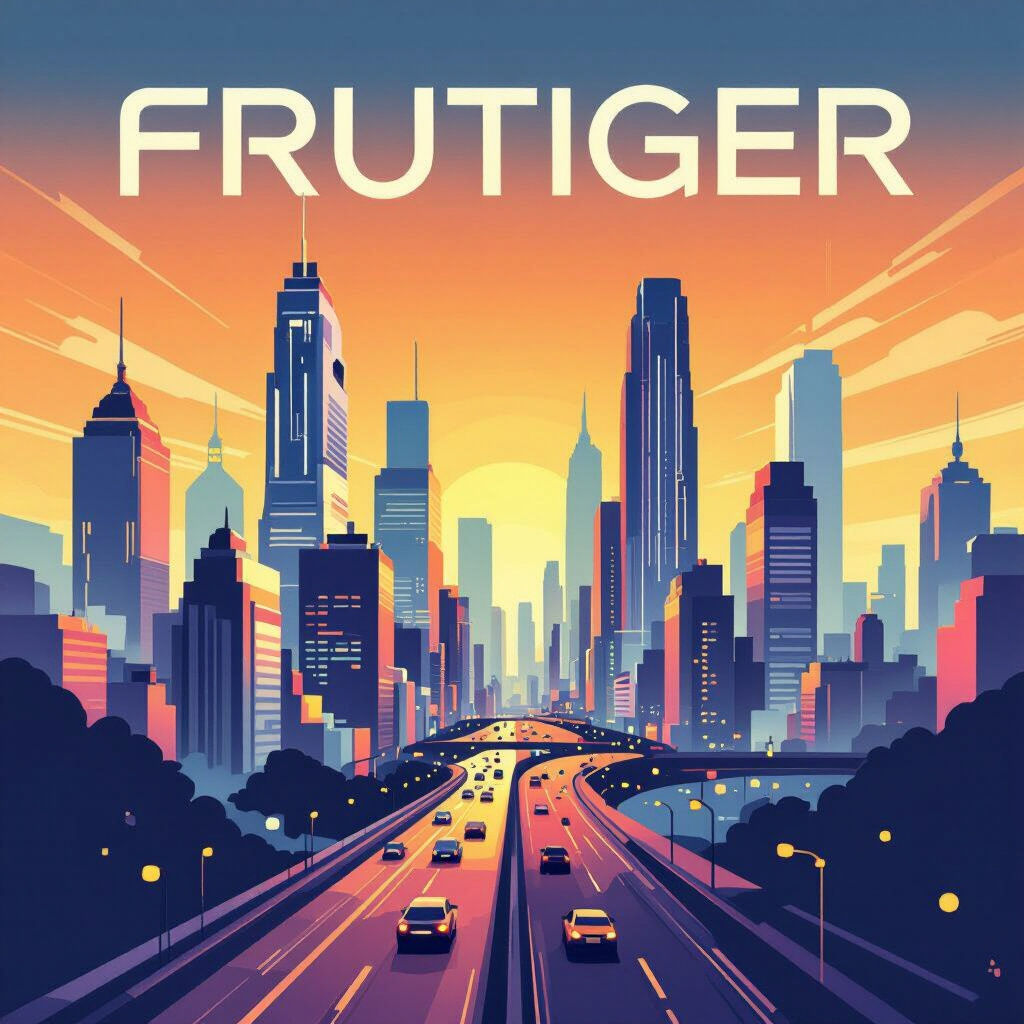 Frutiger Metro Wallpaper - AI Generated Designs