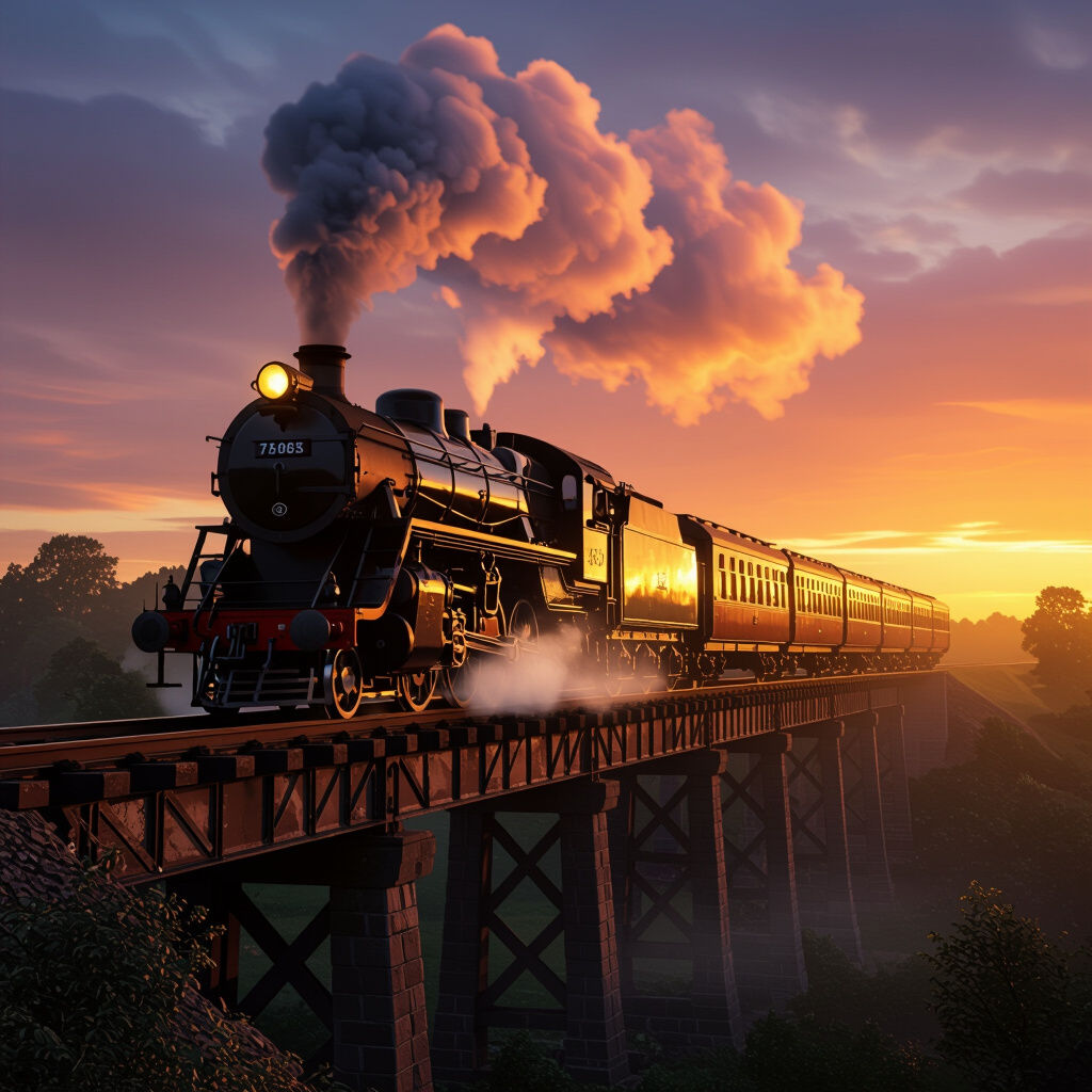 Railroad Picture Archives - AI Generated Images