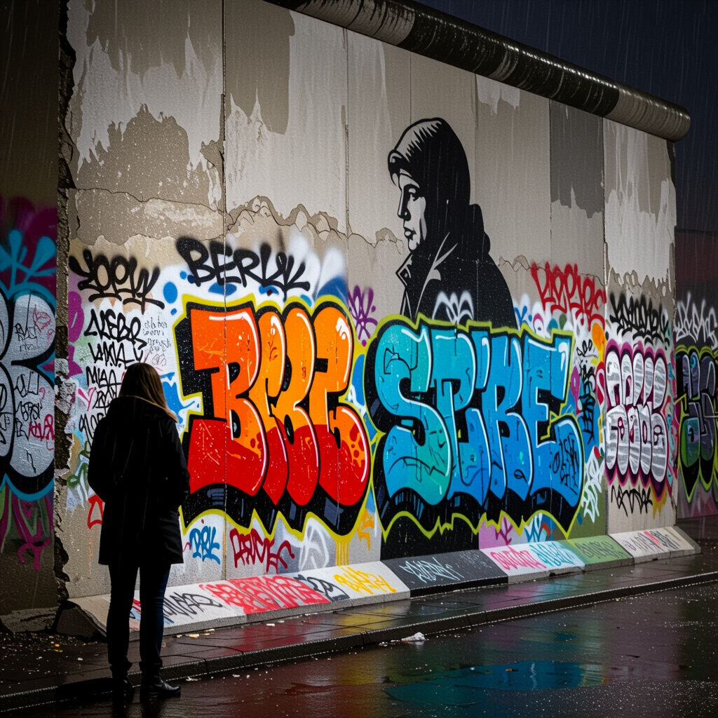 Berlin Wall Art - Create Your Own AI Art