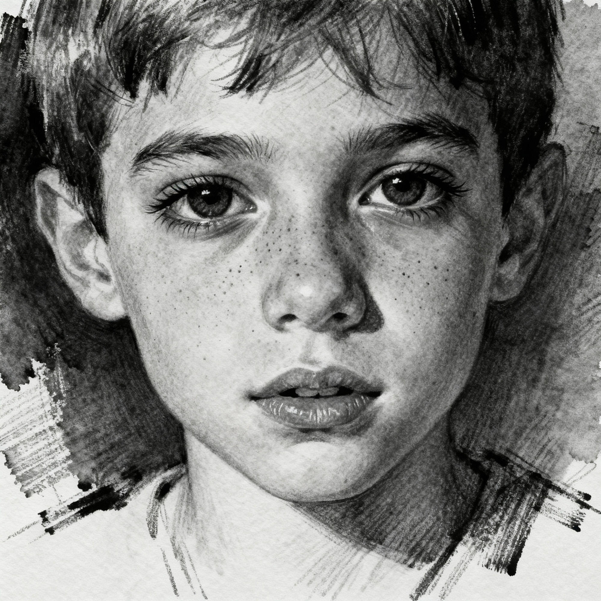 Boy Sketch Art - Create Stunning Sketches With AI