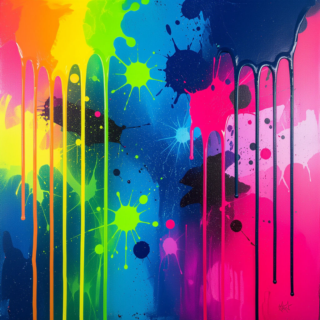 Drip Art Gallery - Create Your Own AI Drip Art