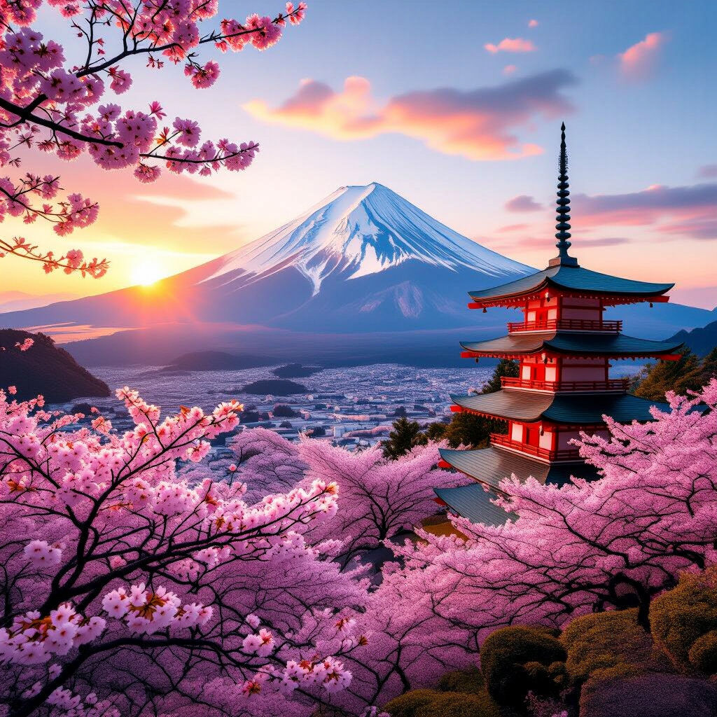 Pictures Of Japan - AI Generated Art & Photos
