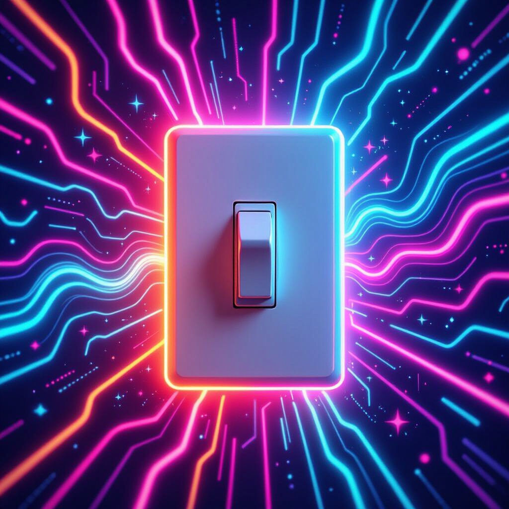 Viral Light Switch Wallpaper - Create Your Own