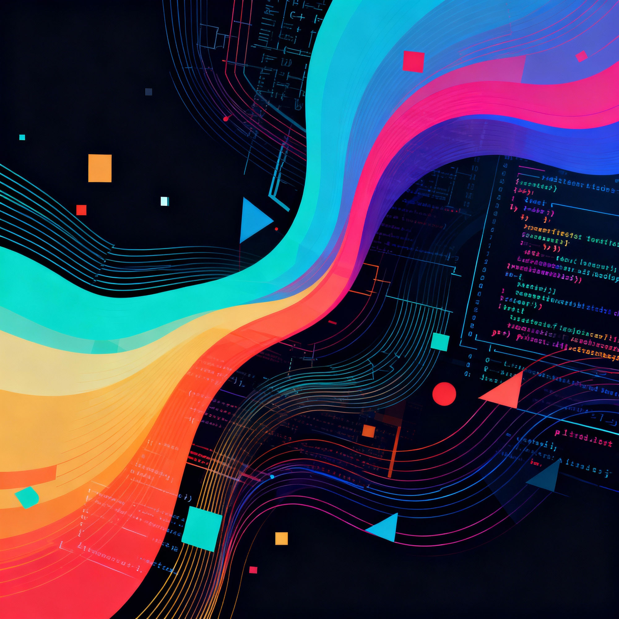 Sketch Coding Art Gallery - AI Art Generator