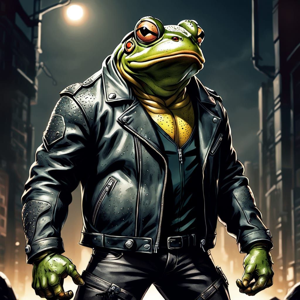 humanoid bullfrog