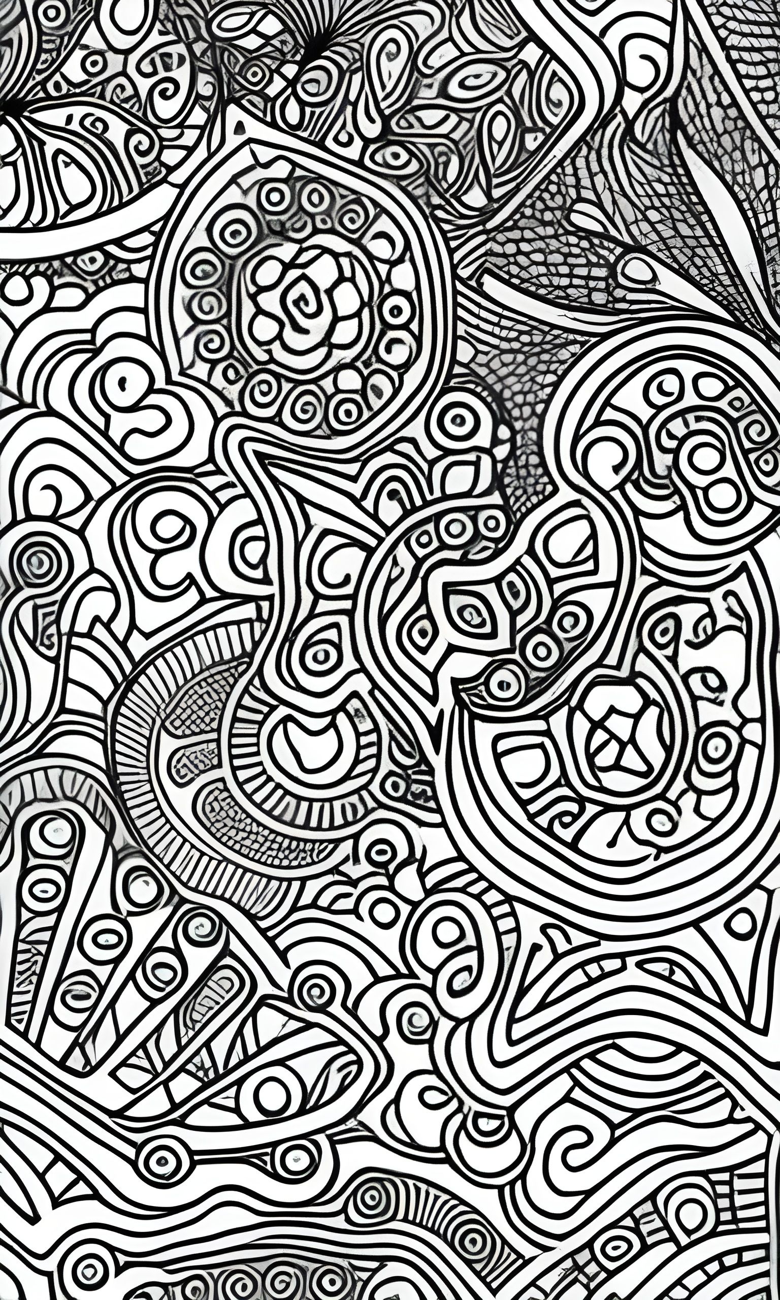 random coloring sheets