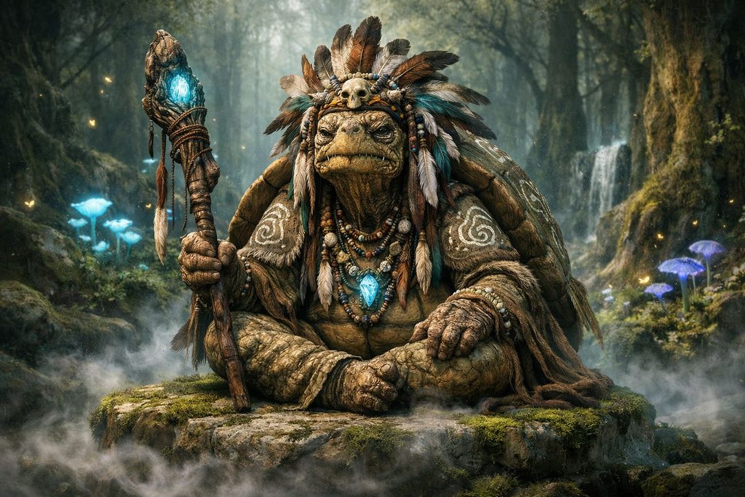 "Sometimes you have to slow down in life to enjoy it." - Turtle Shaman