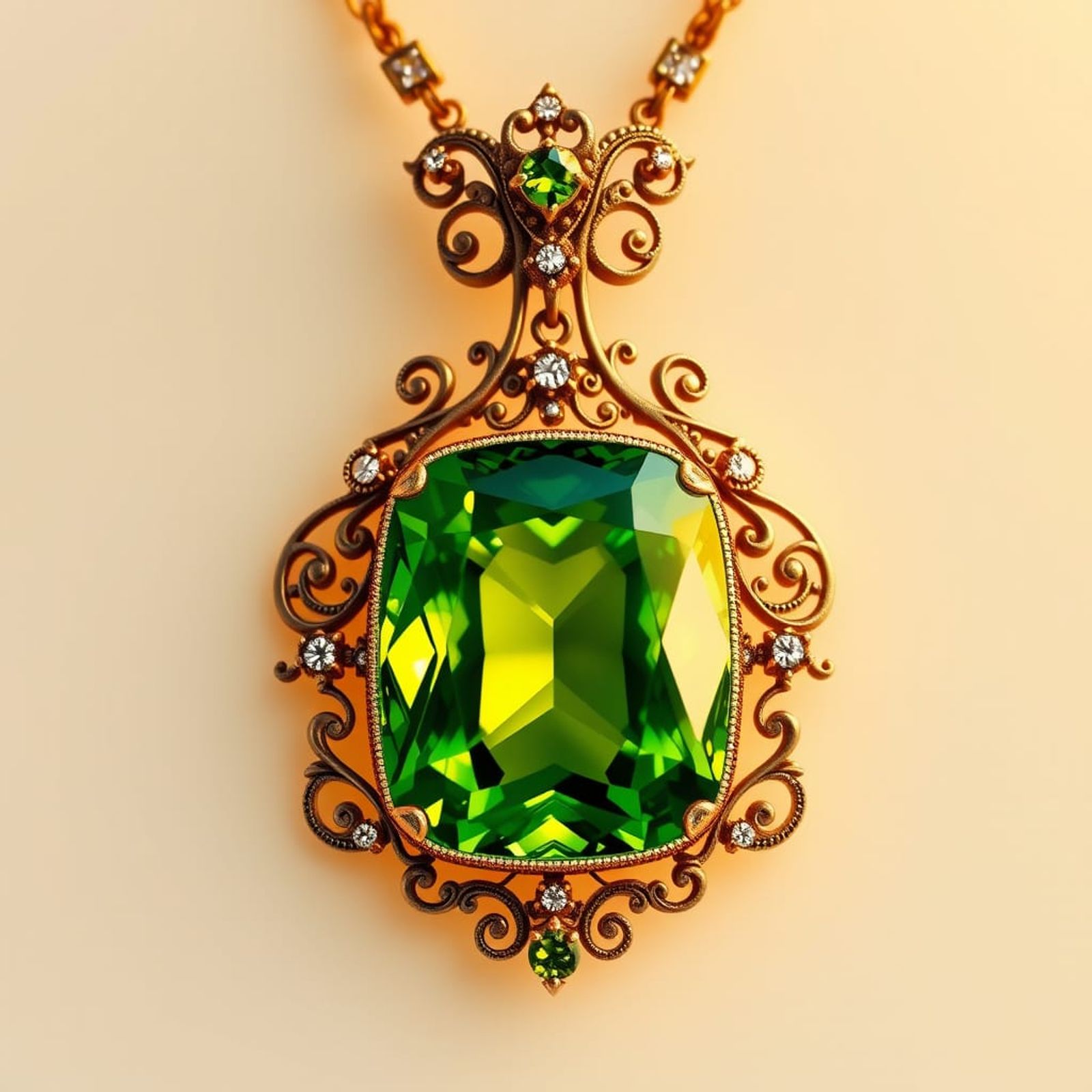 Regal Calico Cat in Enchanted Forest - AI Art