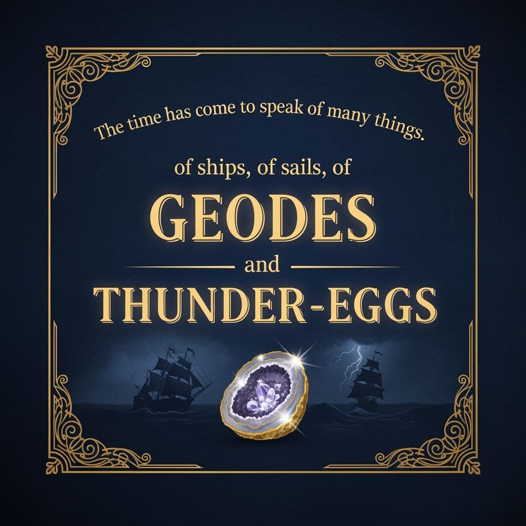 Of Geodes and Thunder-eggs | Rock Tumbling Hobby