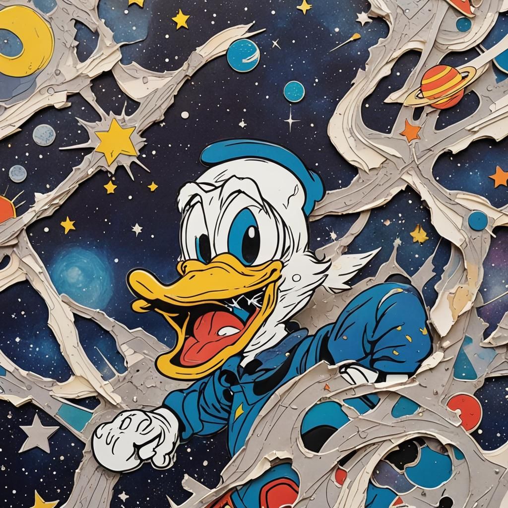 coloring book donald duck