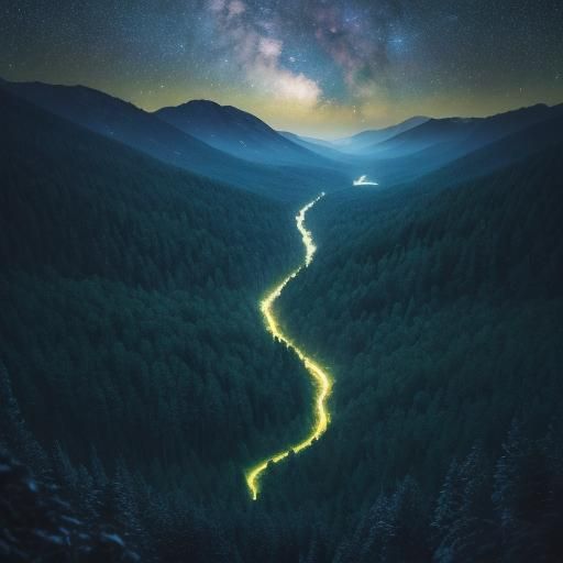 Faun Falen of the Forest - Celtic Faun Amidst Twisted Forest