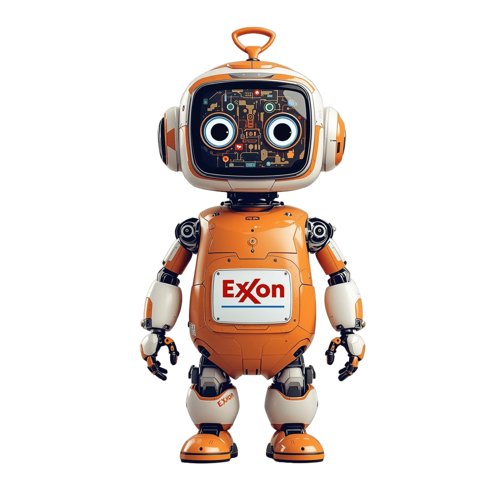 Exxon Naranjito - Cyberpunk Robot Explains Oil Spills' Envir...