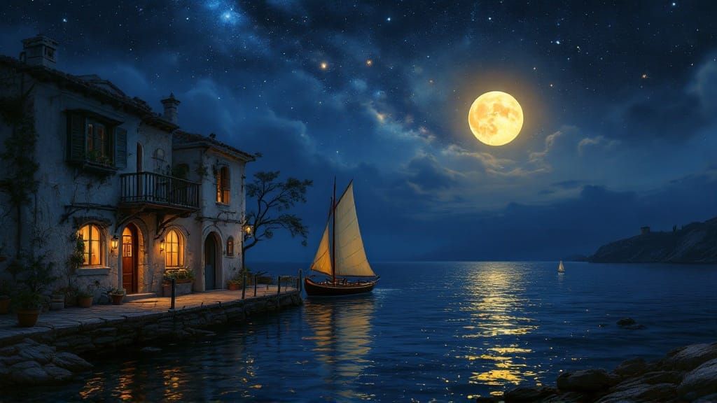 Tranquil Night Scene - Tranquil Night Scene