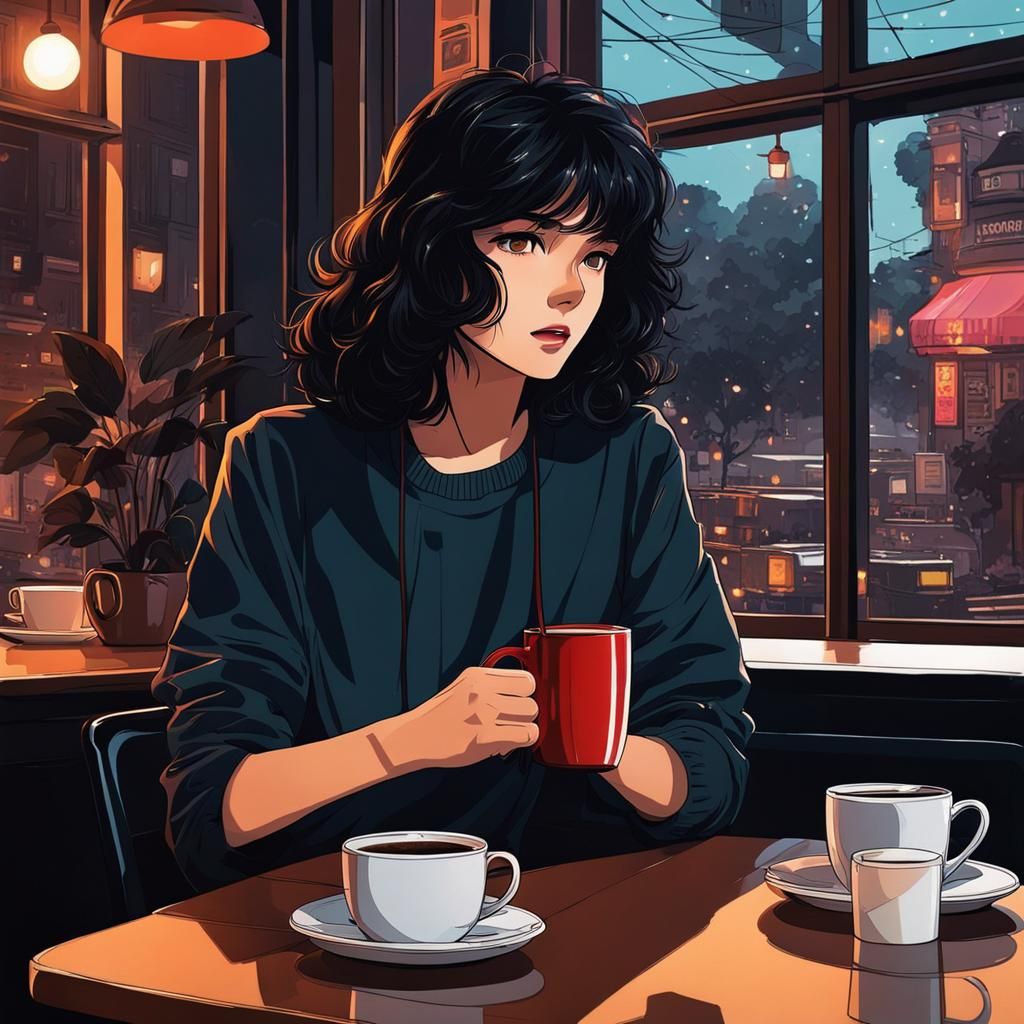 A good café - AI Generated Artwork - NightCafe Creator