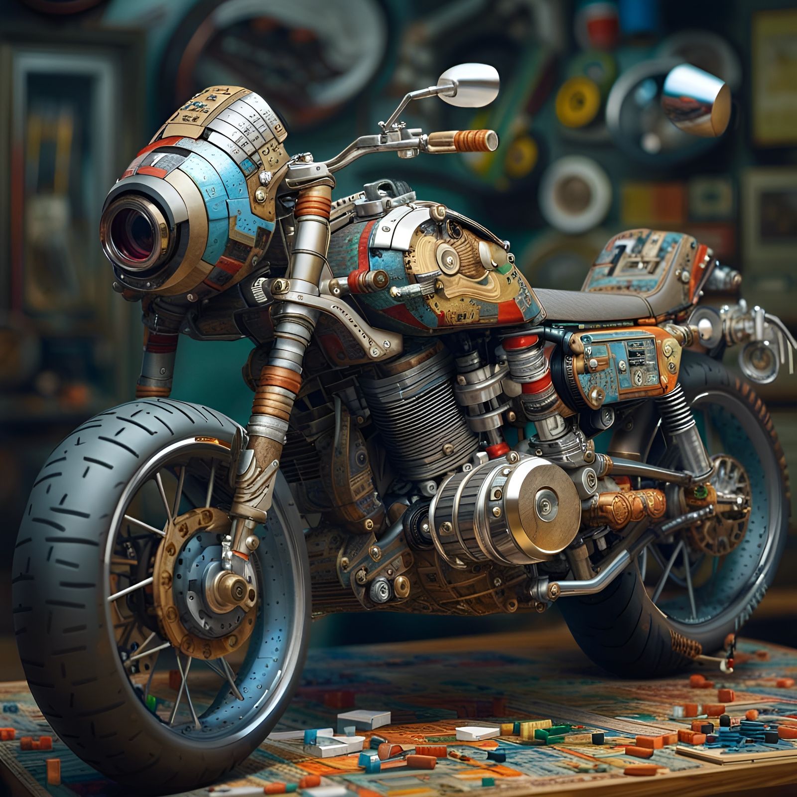 IMPALA V7 - AI Generated Artwork - NightCafe Creator