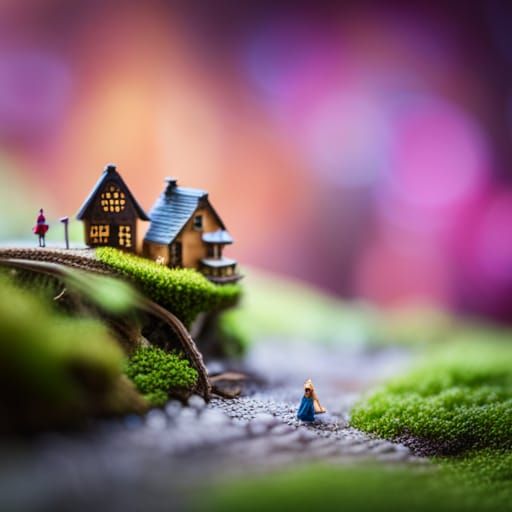 Tiny house - AI Generated Artwork - NightCafe Creator