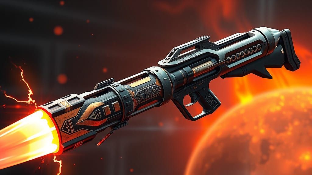 Sacred Nuke Launcher - Elegant Science Fiction Nuke Launcher...