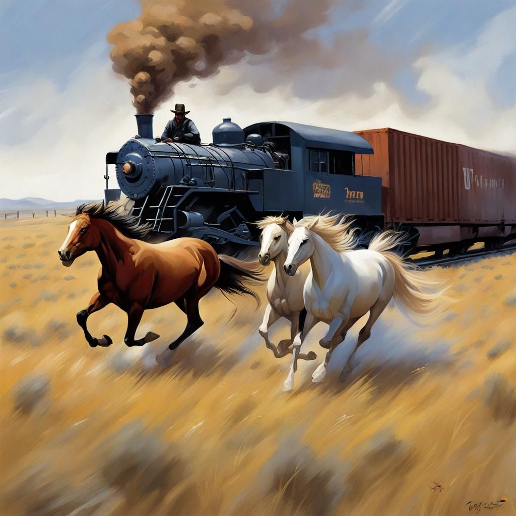 The race - AI Generated Artwork - NightCafe Creator