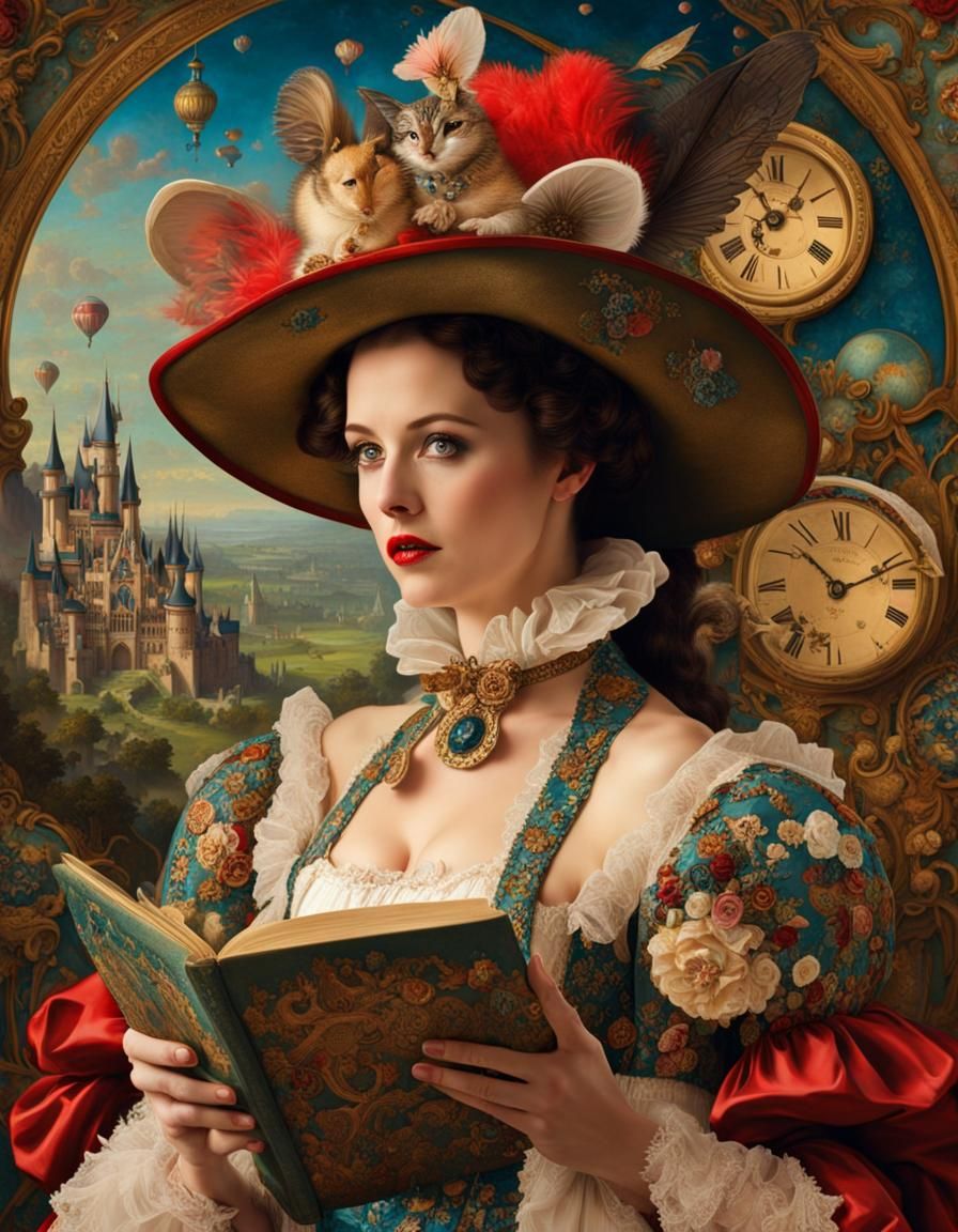 Nursery Rhyme Dreamtime - AI Generated Artwork - NightCafe Creator