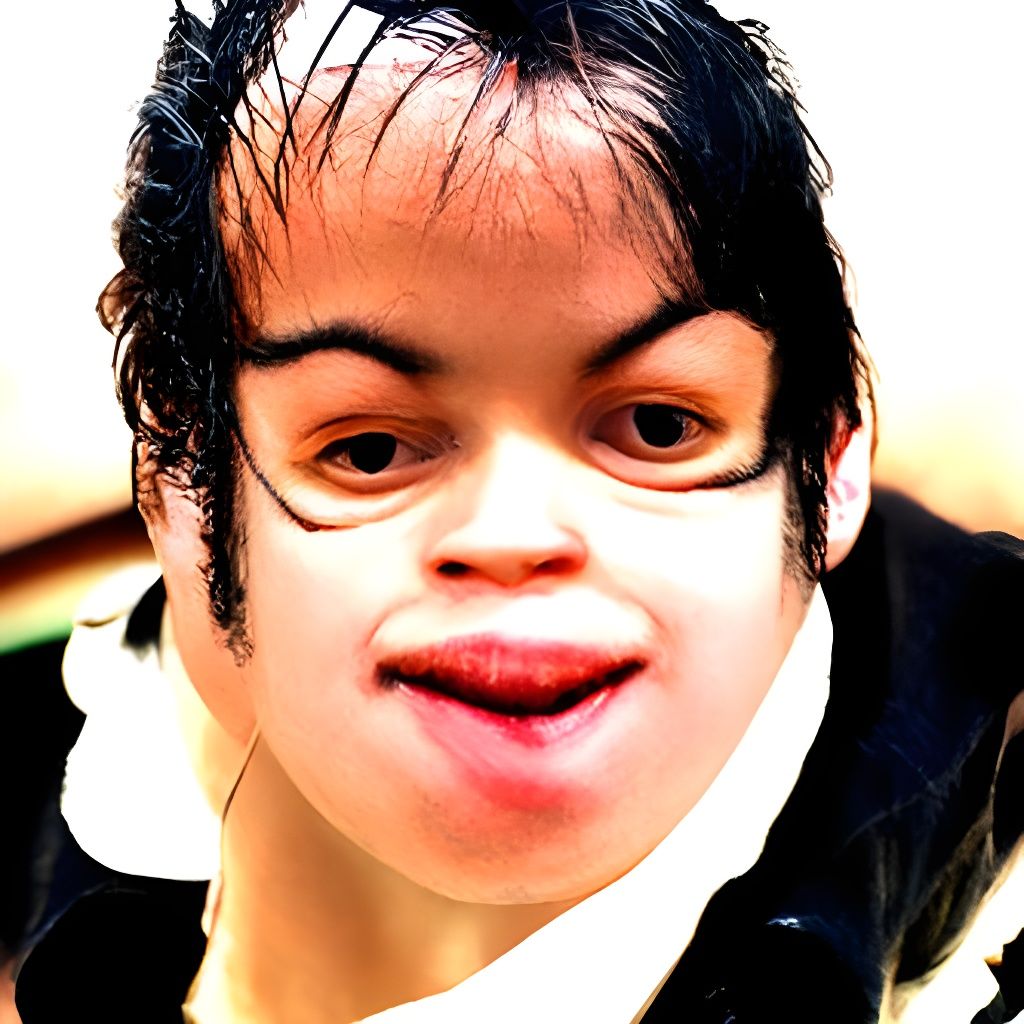 Michael Jackson with Down Syndrome - Michael Jackson with Do...