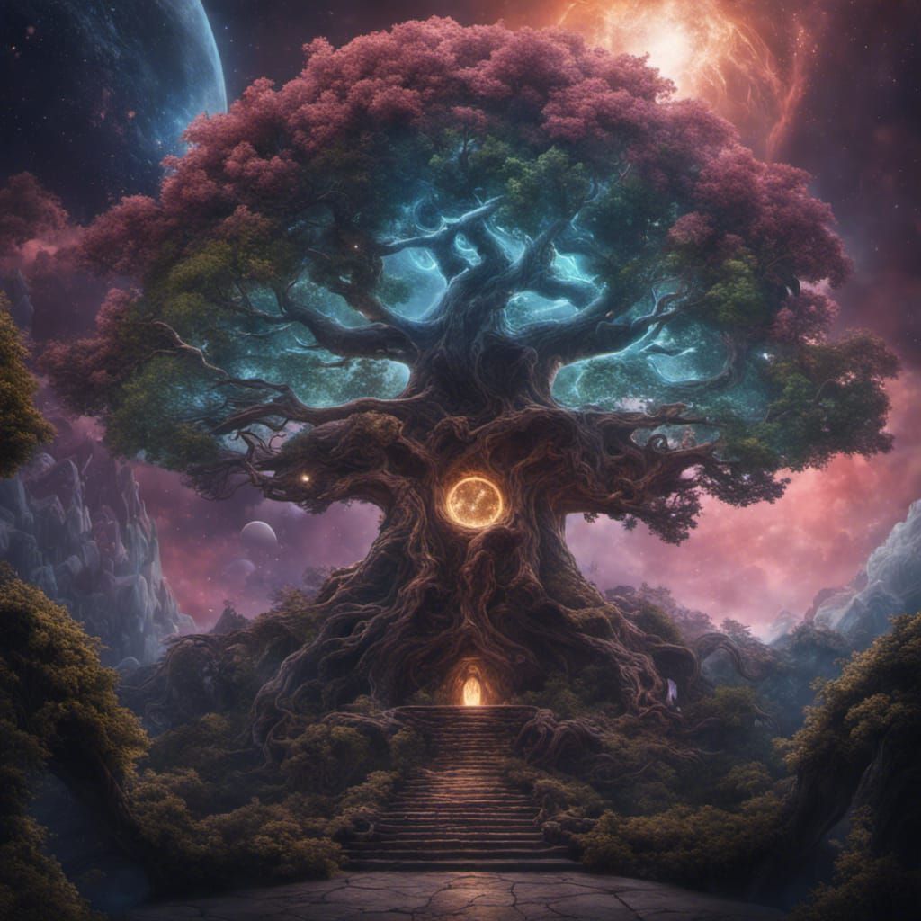 The World Tree - AI Generated Artwork - NightCafe Creator