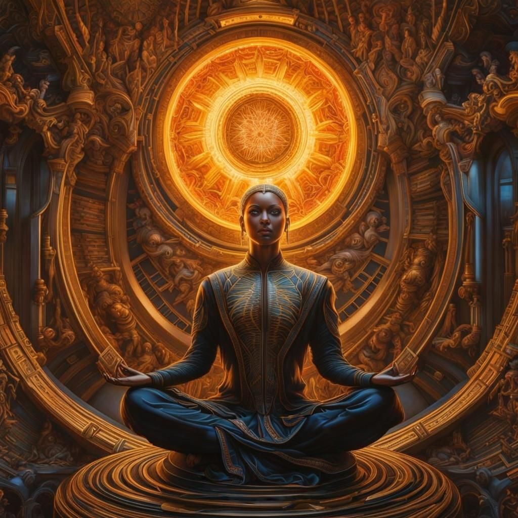 Psychedelic Consciousness - AI Generated Artwork - NightCafe Creator