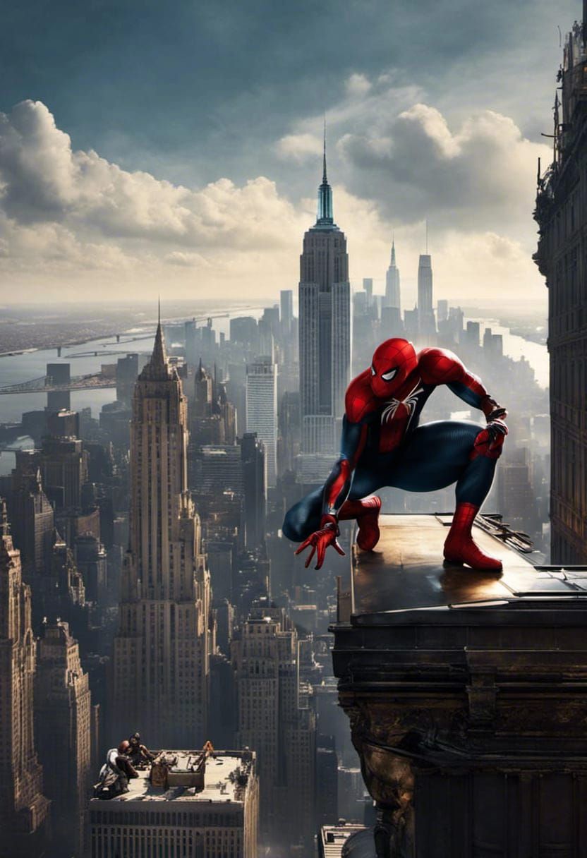 spider man - AI Generated Artwork - NightCafe Creator