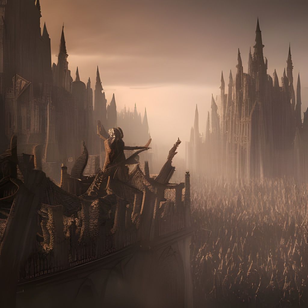 Fall of the middle ages - AI Generated Artwork - NightCafe Creator